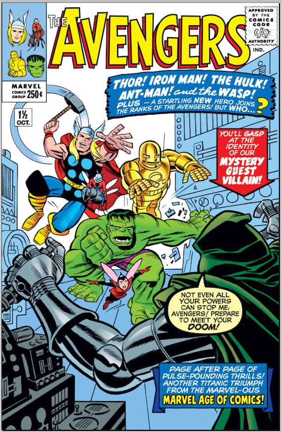 The Avengers Comic Strip