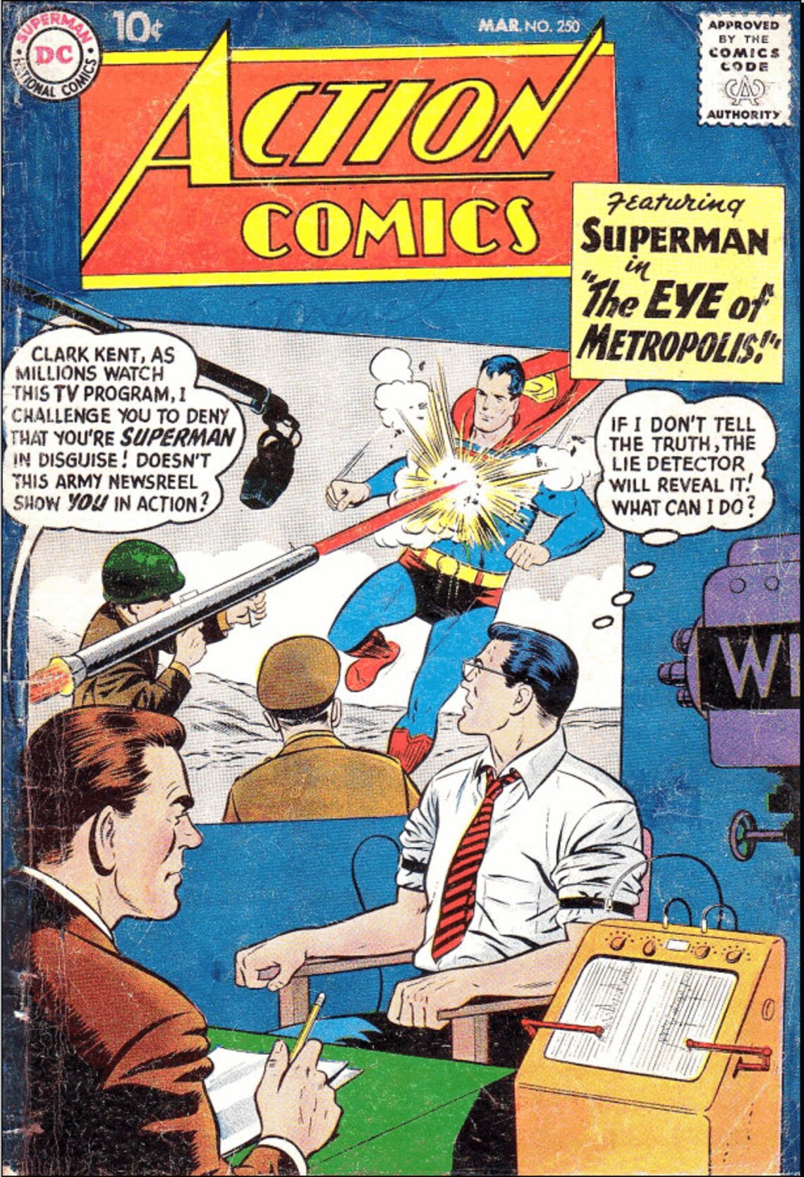 Action Comics Rare Vintage. Golden Age 1950-1961 141-280 Compact Disk ...