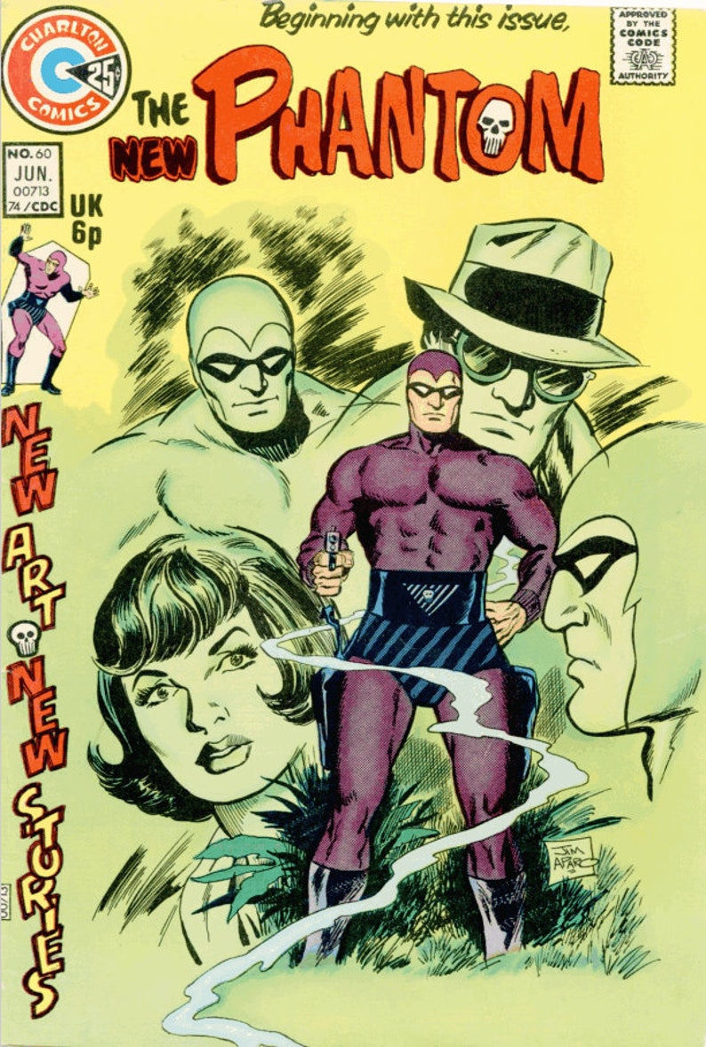 Phantom Comics. Silver Age. Rare Vintage Comics . From 1962; 1-74 ...