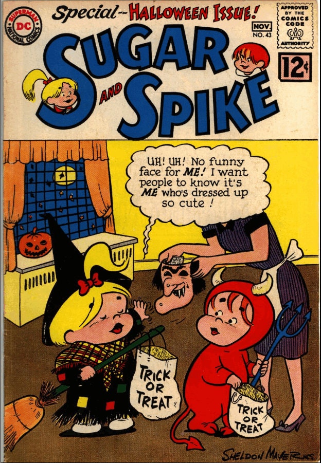 Sugar And Spike Comics Golden Age Rare Vintage Comics Etsy