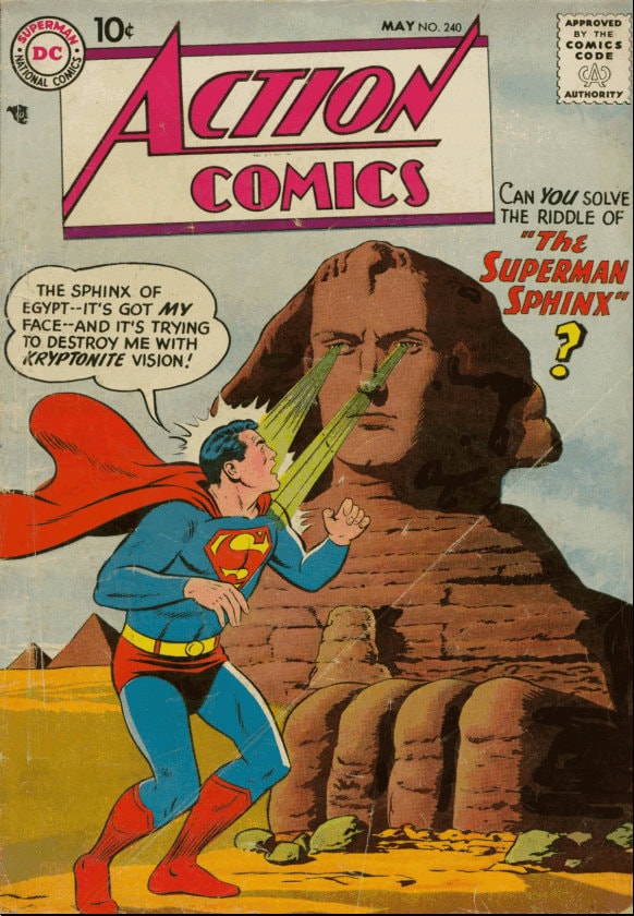 Action Comics Rare Vintage. Golden Age 1950-1961 141-280 Compact Disk ...