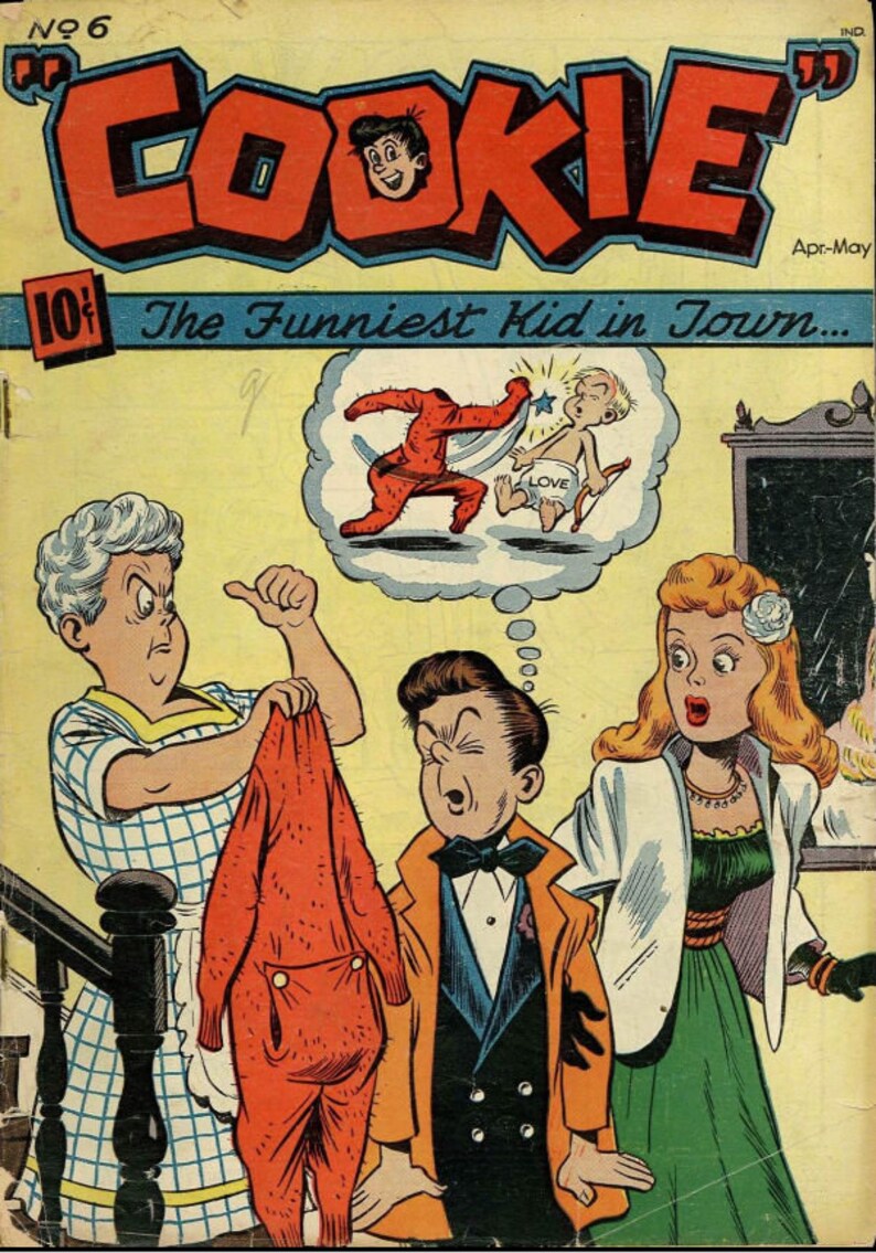 Cookie Comics. Golden Age. Rare Vintage Comics 1946-1955 1-55 ...
