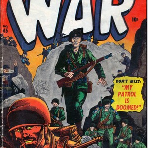 War Comics. Rare Vintage. 1951-1957; 46 Publications. Compact Disk - Etsy