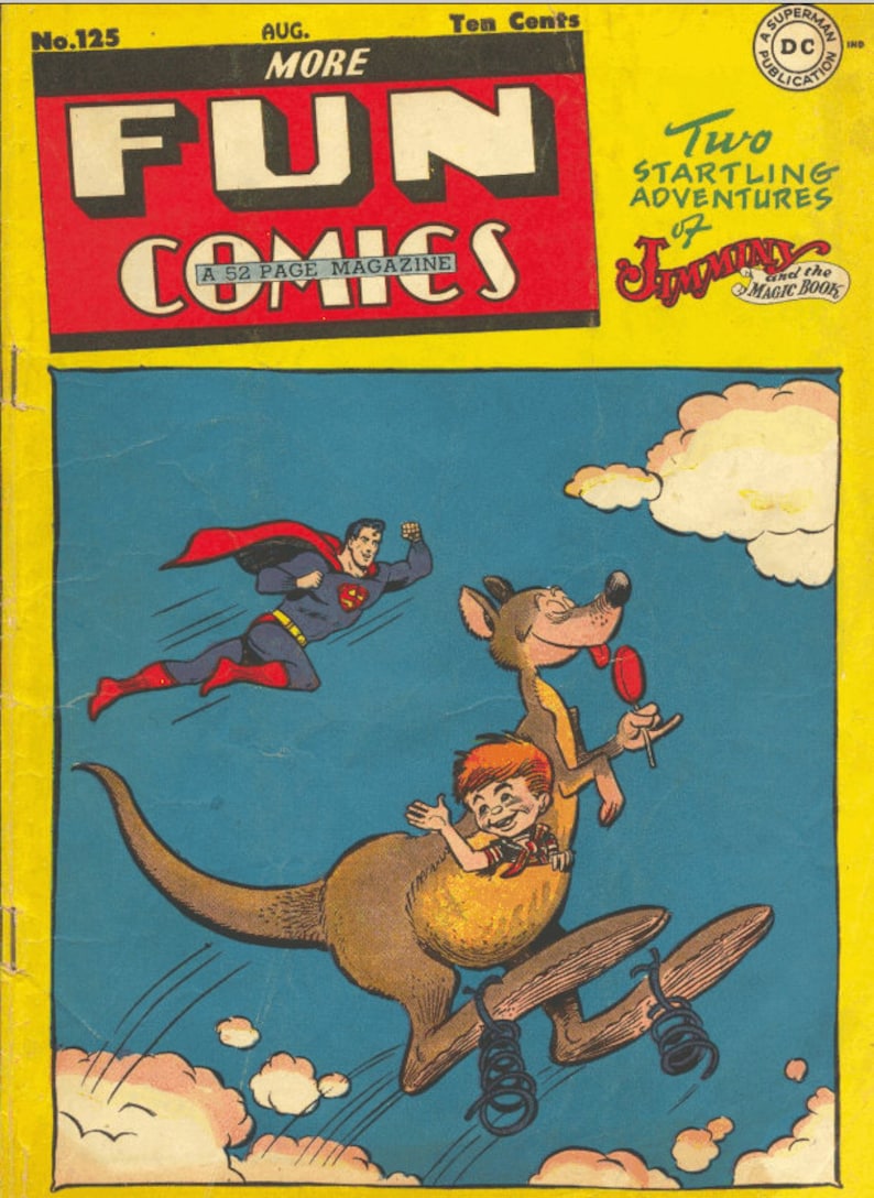 New Fun More Fun Comics. Golden Age. Rare Vintage. Compact - Etsy