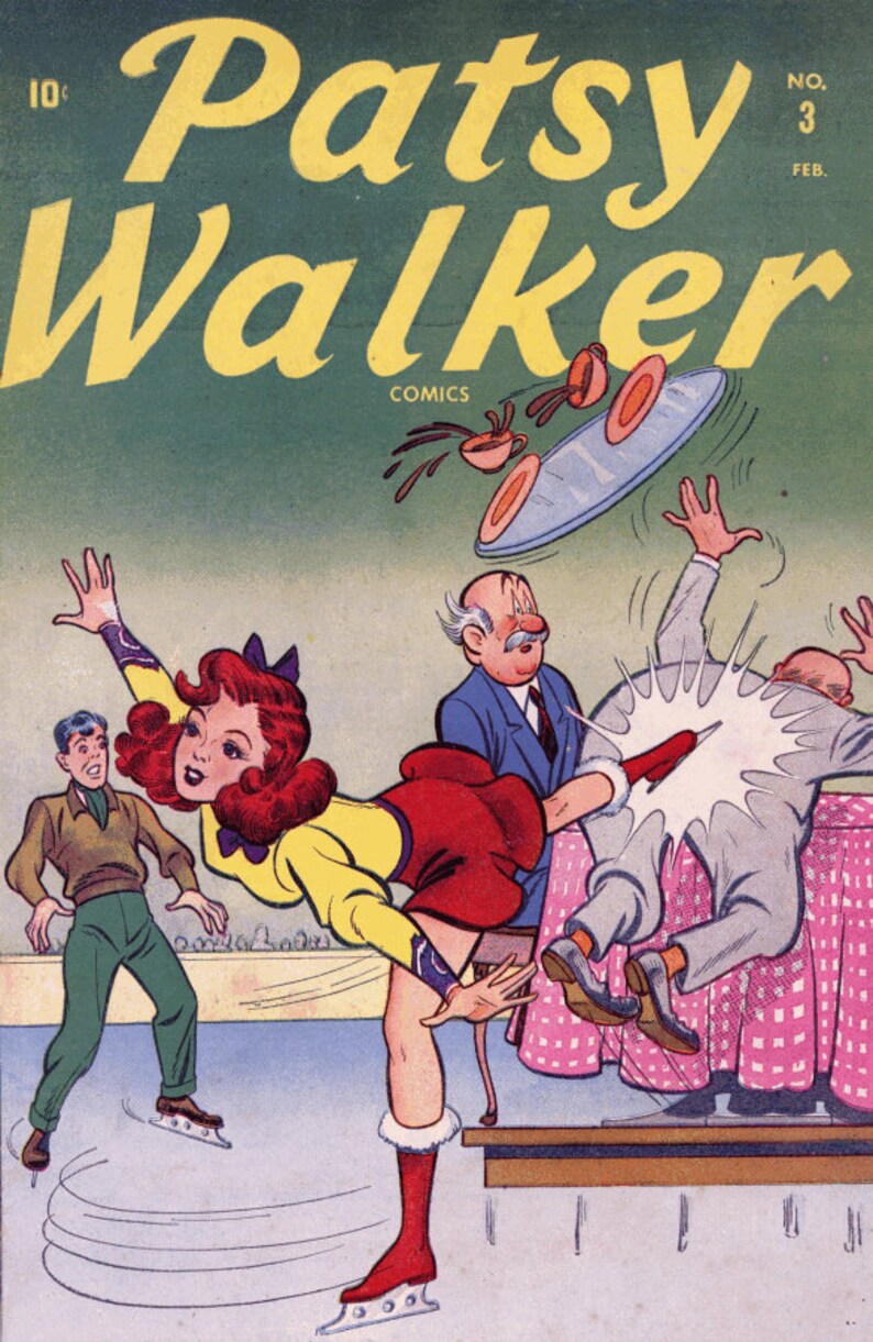 Patsy Walker Comics. Golden Age. Rare Vintage. Compact Disk. 1945-1965 ...