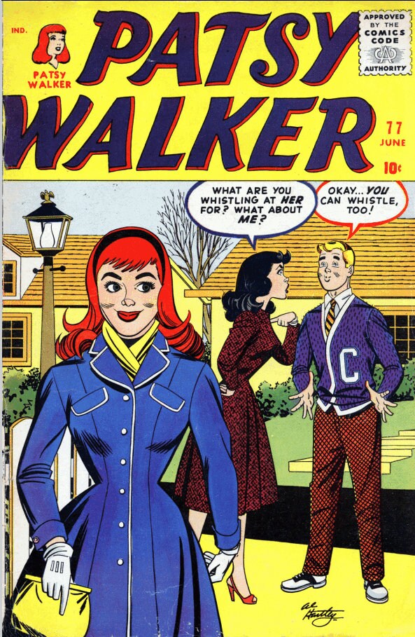 Patsy Walker Comics. Golden Age. Rare Vintage. Compact Disk. 1945-1965 ...