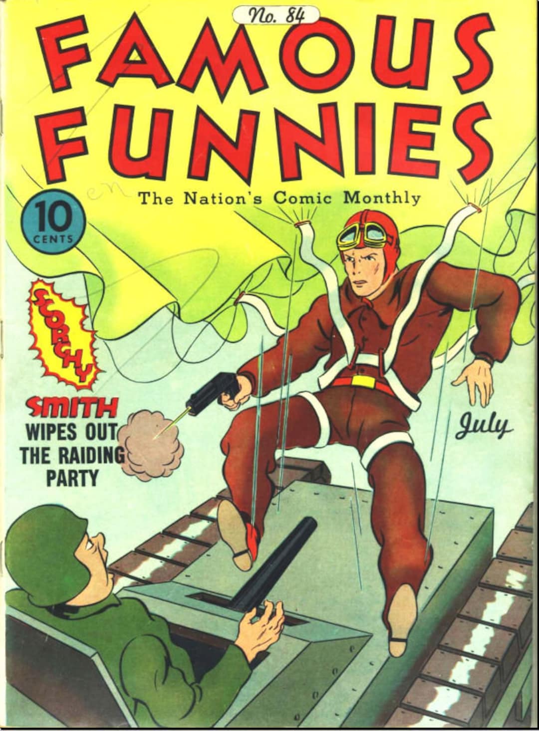 Ffamous Funnies Comics. Golden Age. Comics Rare Vintage no.1 No.2 and ...