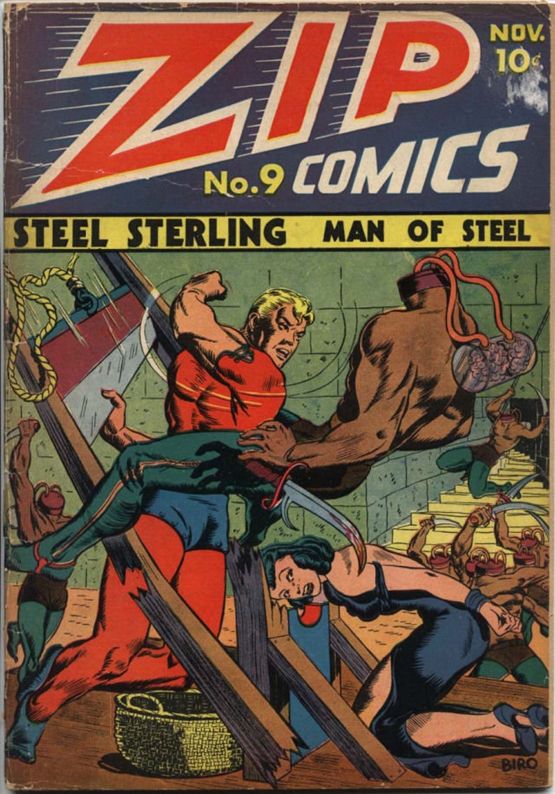 Zip Comics. Golden Age. Rare Vintage Comics Compact Disc 1940-1944 1-47 ...