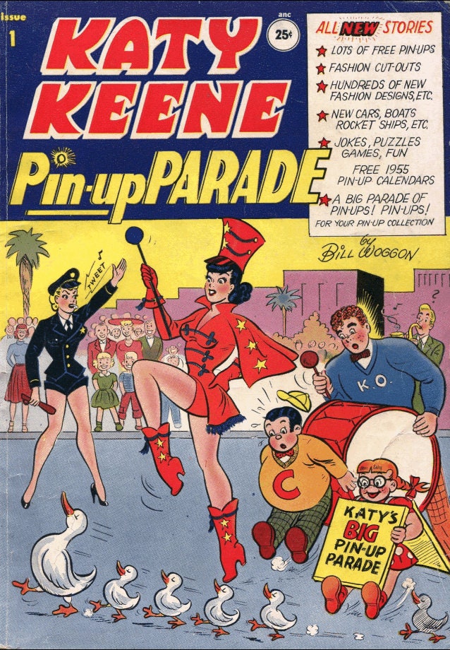 Katy Keene Comics. Katy Keene Fashion Book Golden Age. Rare Vintage ...