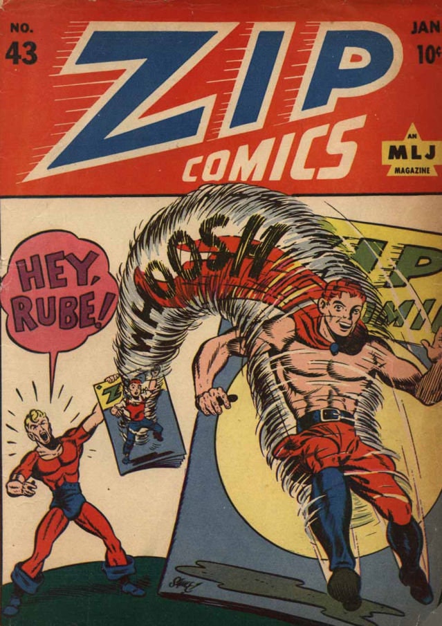 Zip Comics. Golden Age. Rare Vintage Comics Compact Disc (1940-1944; 1 ...