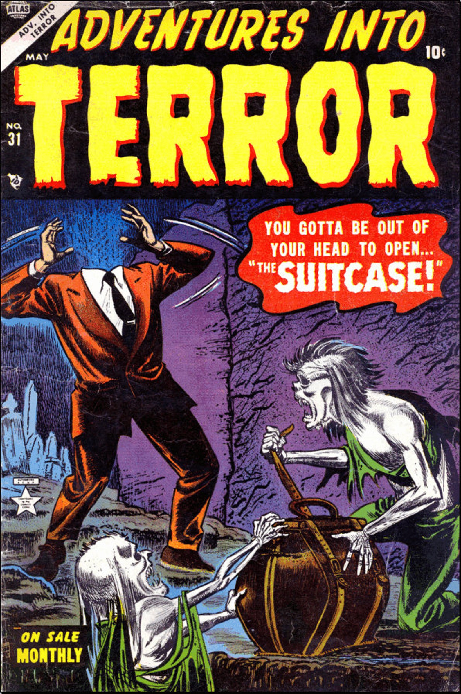 Terror Comics. Adventures Into Terror. Black Terror. Tales From the ...