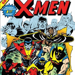 X-men (uncanny X-men) Comics. Rare Vintage Comics. 156 Publications ...