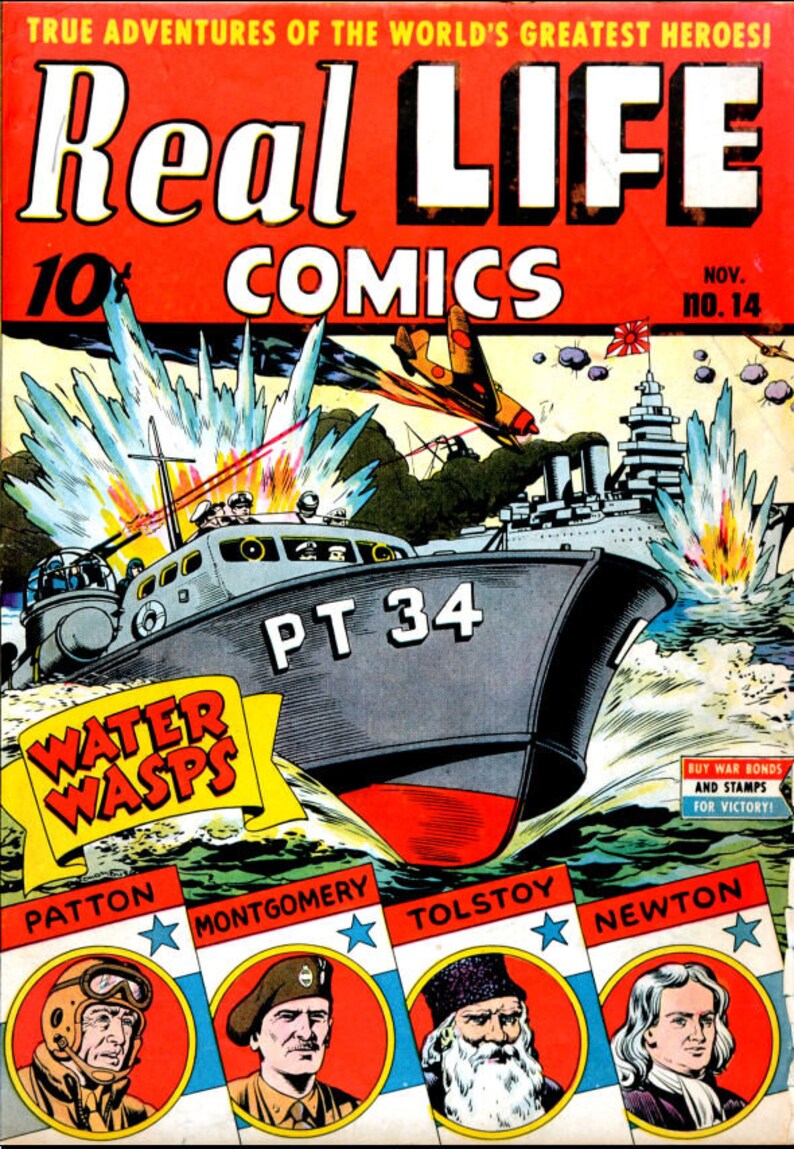 Real Life Comics. Golden Age. Rare Vintage Comics 1941-1952 56 ...