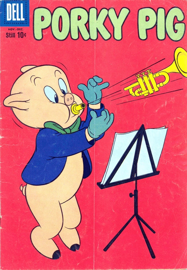 Porky Pig Comics Rare Vintage. Golden Age 1952-1962 25-81 | Etsy