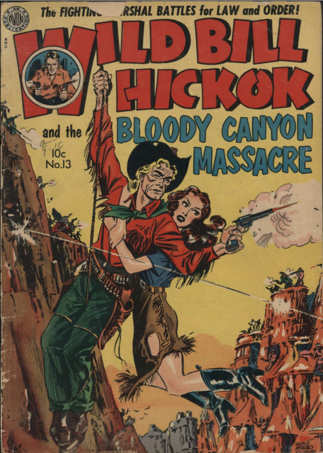 Wild Bill Hickok Comics. Golden Age. Rare Vintage Comics 1949-1956 1-28 ...