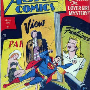 Action Comics Rare Vintage. Golden Age (1950-1961 141-280; Compact Disk ...