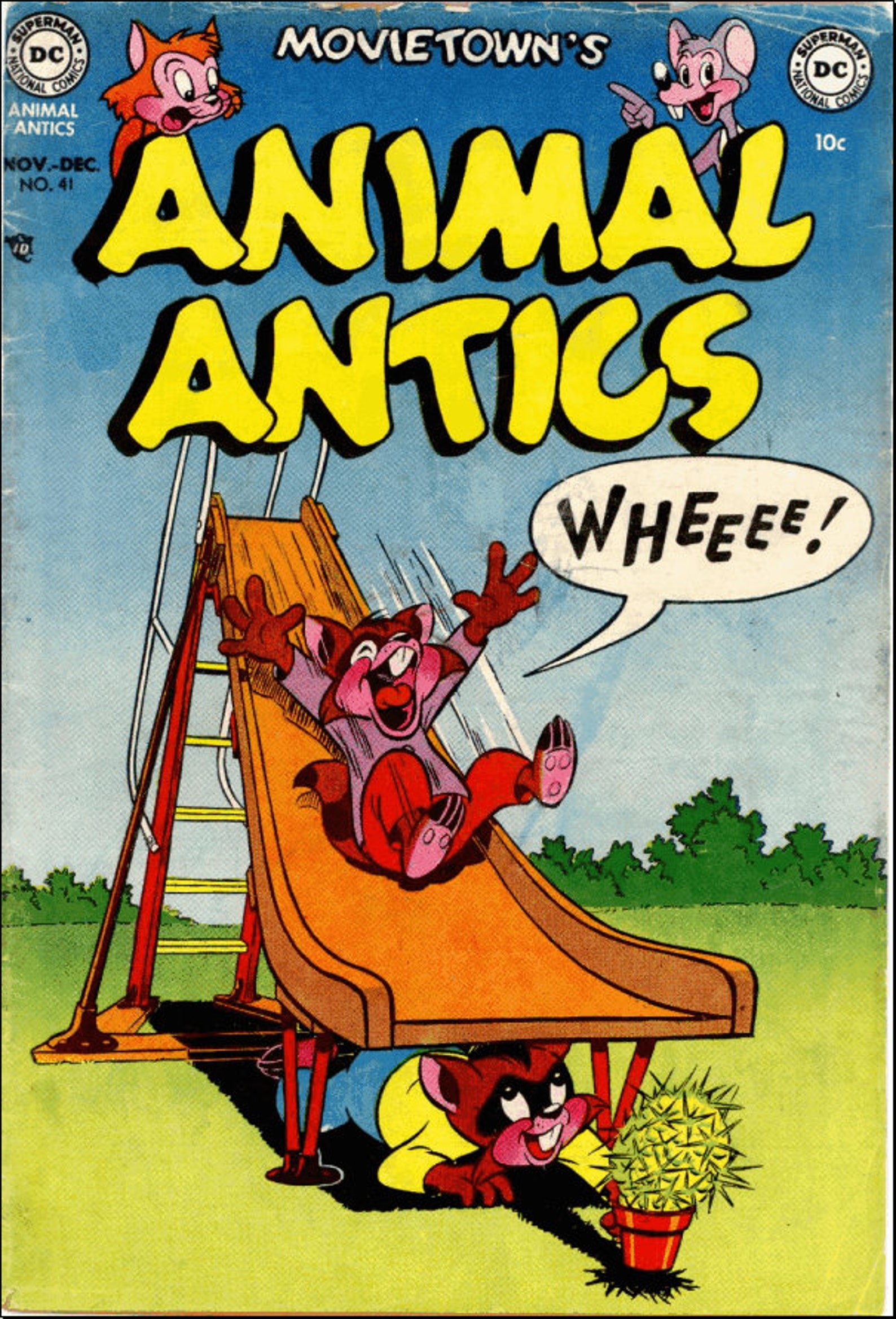 Animal Antics Movietown's Animal Antics Comics Rare Vintage. Golden Age ...