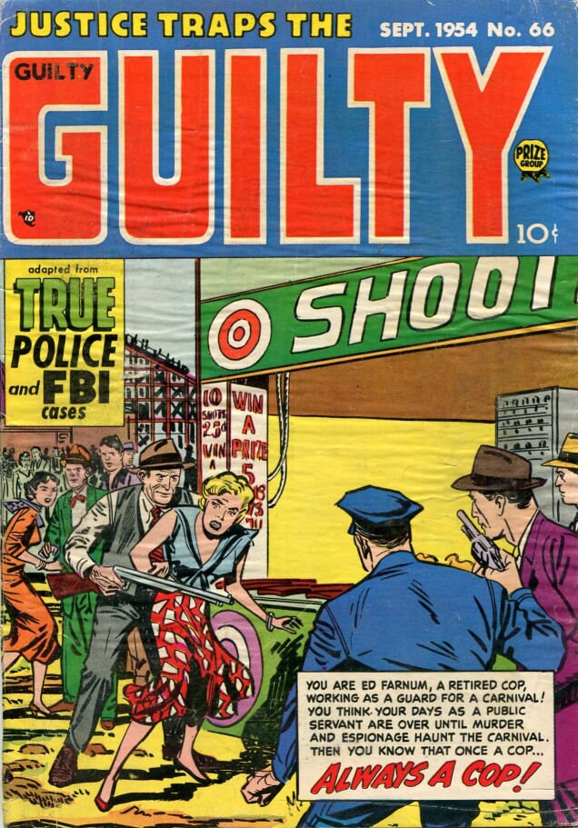 Justice Traps the Guilty Comics 1 92 1945 1958 Golden Age compact Disc ...