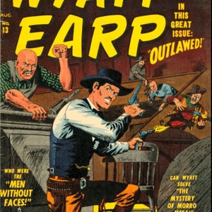 Wyatt Earp Comics Rare Vintage. Golden Age (from 1955 1-34; Compact ...