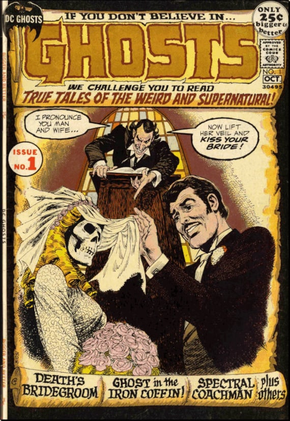 Ghosts Comics. Rare Vintage. Silver Age. From 1971. Compact - Etsy