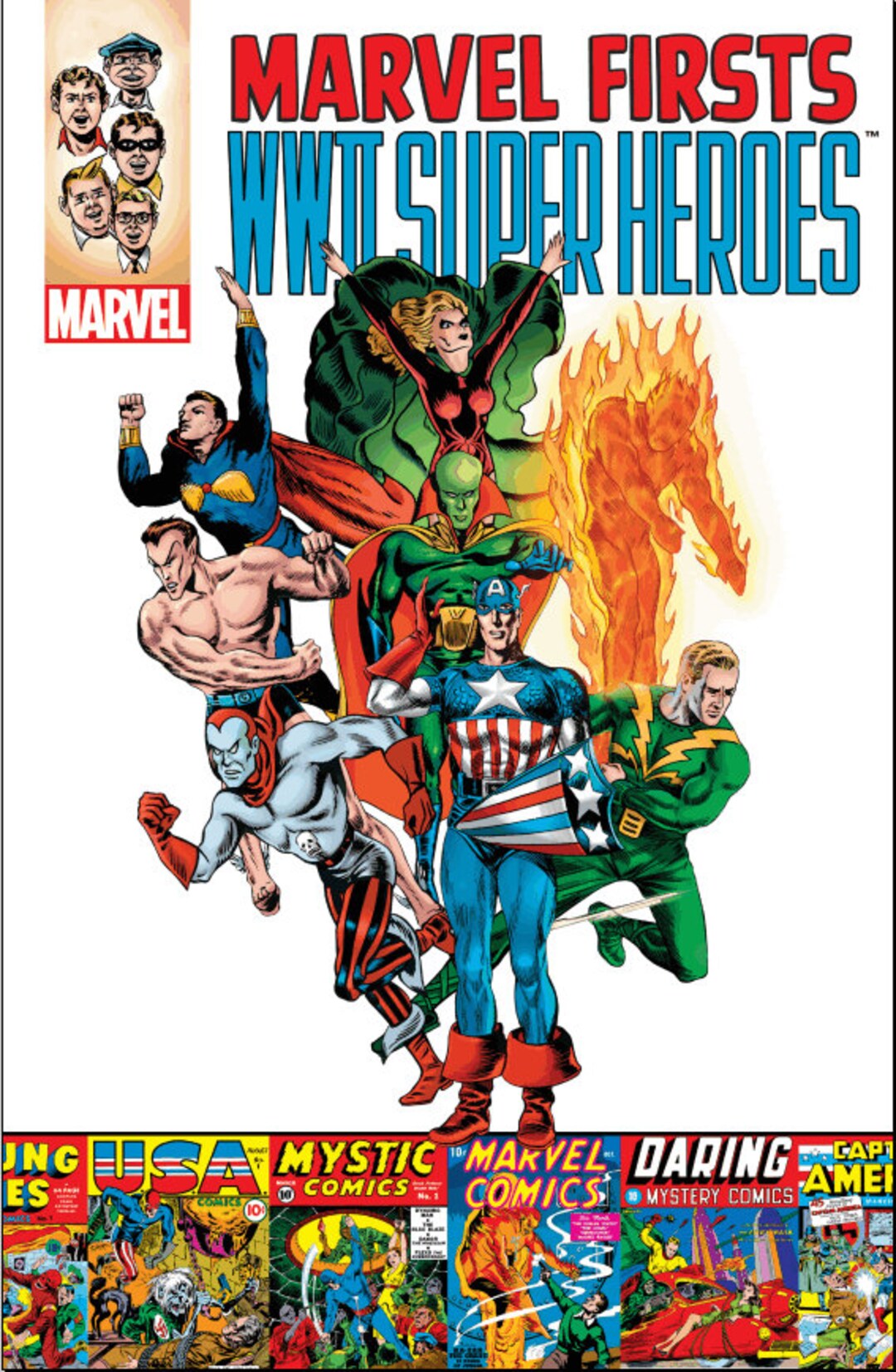 Marvel Firsts Comics. the Story. Rare Vintage Comics. Compact Disk No1 ...