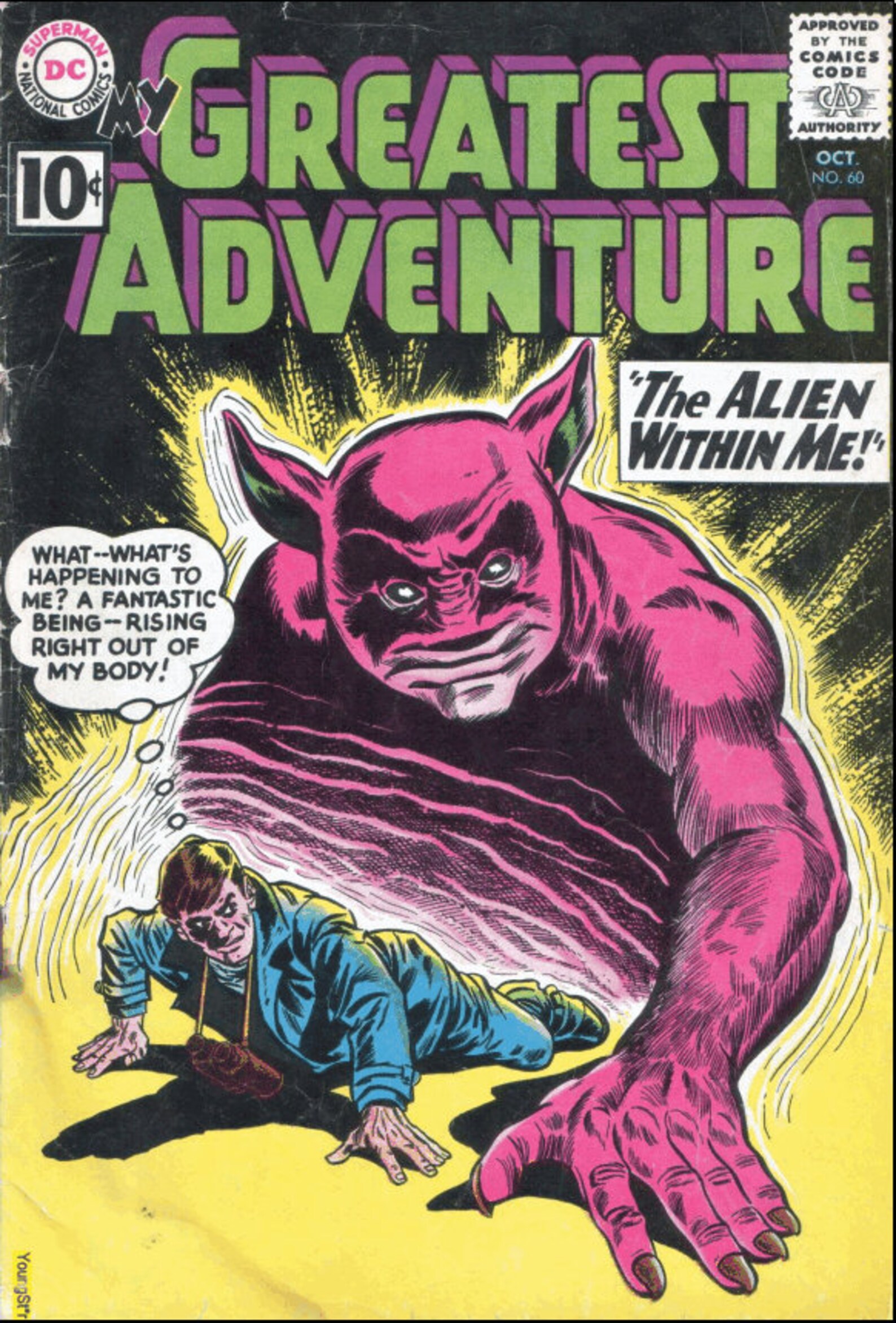 My Greatest Adventure Comics. Golden Age. Rare Vintage Comics 1955-1964 ...