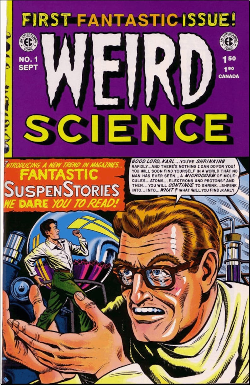 Weird Science Weird Science-fantasy Incredible Science Fiction Weird ...