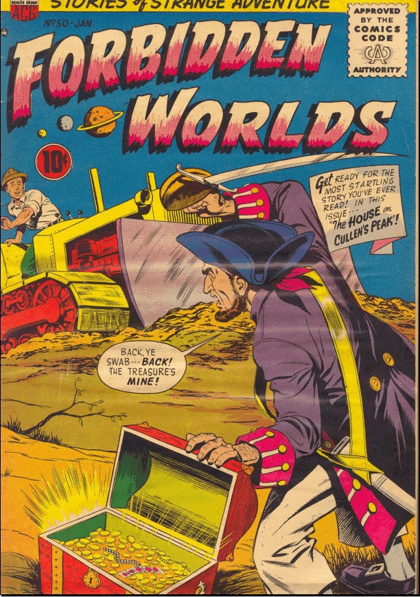 Forbidden World Comics. Rare Vintage Comics 1951-1967 1-145 ...