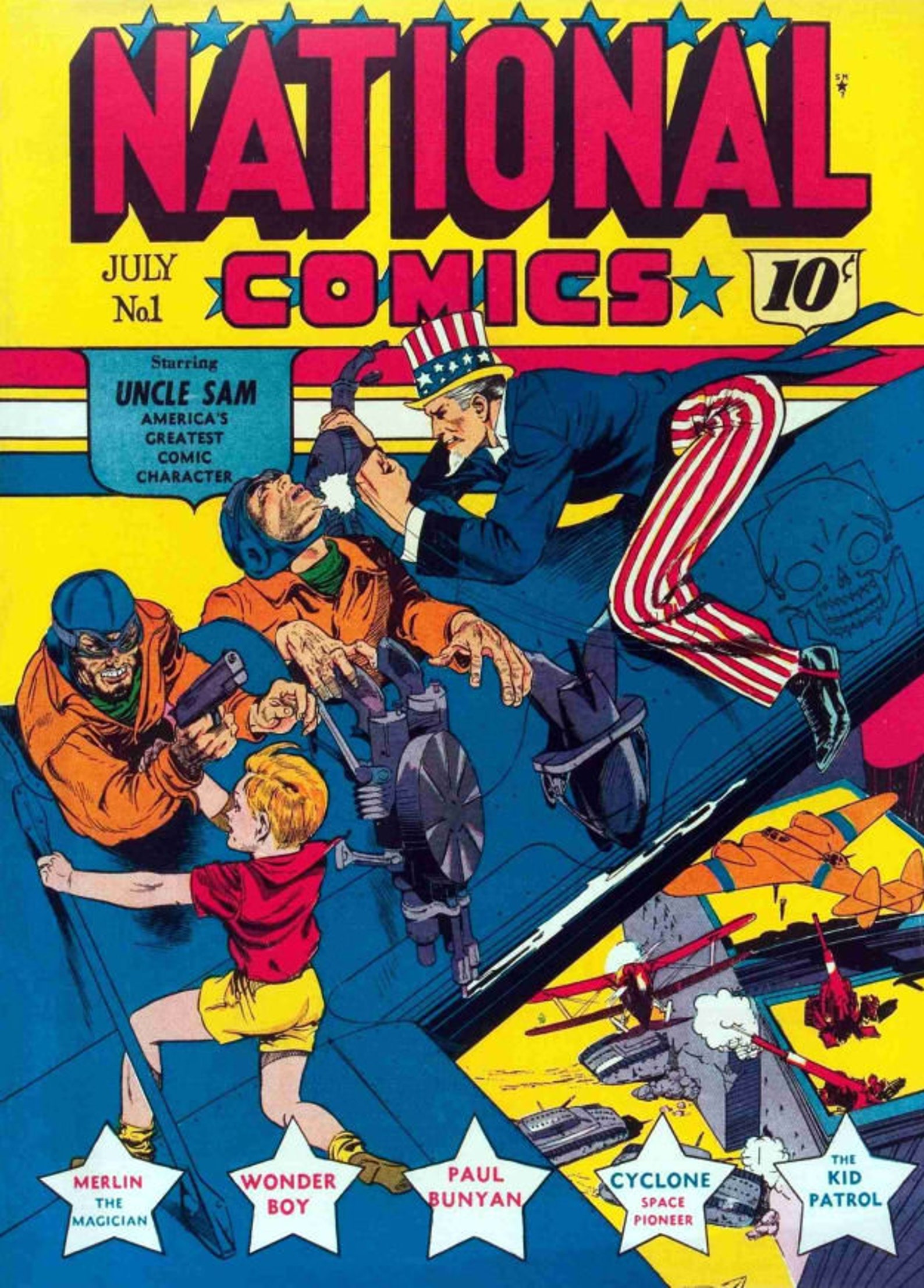 National Comics. Golden Age. Rare Vintage Comics 1940-1949 1-75 ...