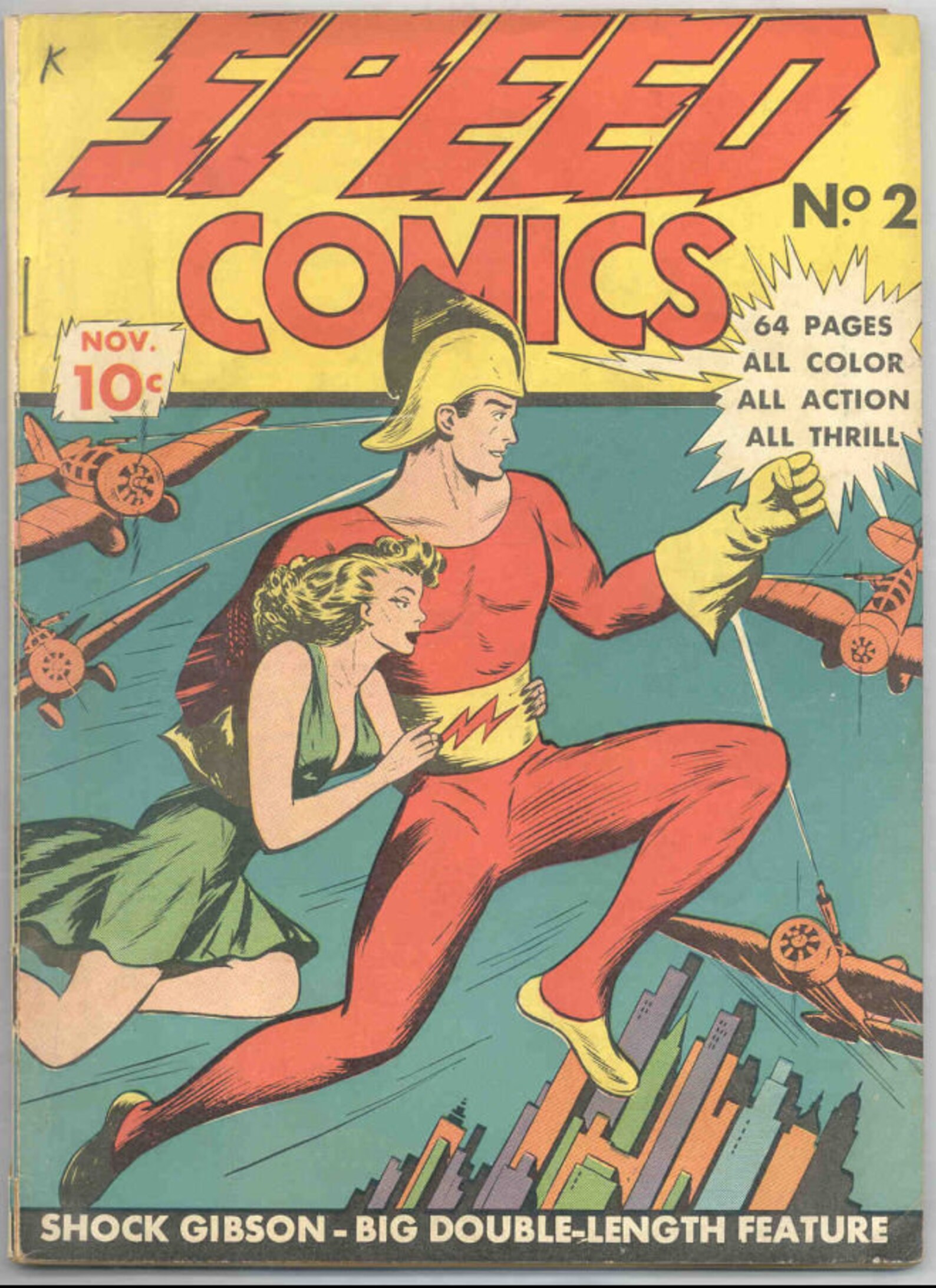 Speed Comics. Golden Age. Rare Vintage Comics Compact Disc 1941-1946 43 ...