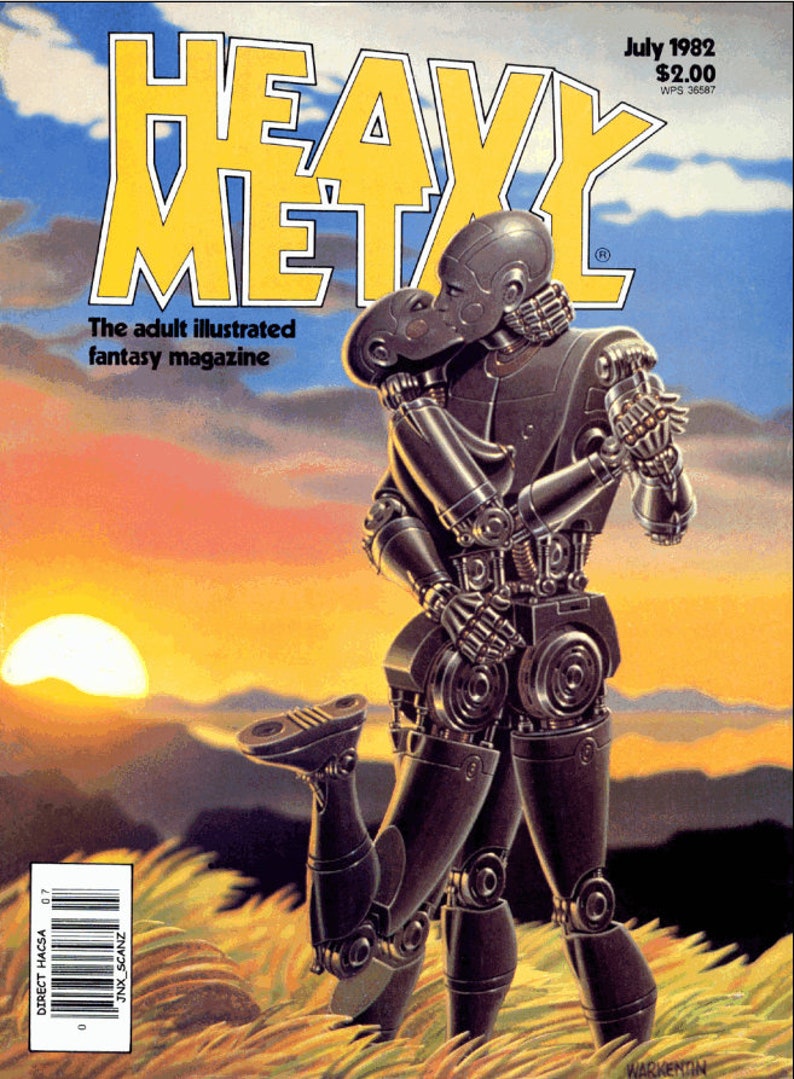 Heavy Metal Magazine Comics. Silver Age. Rare Vintage Comics. Compact ...