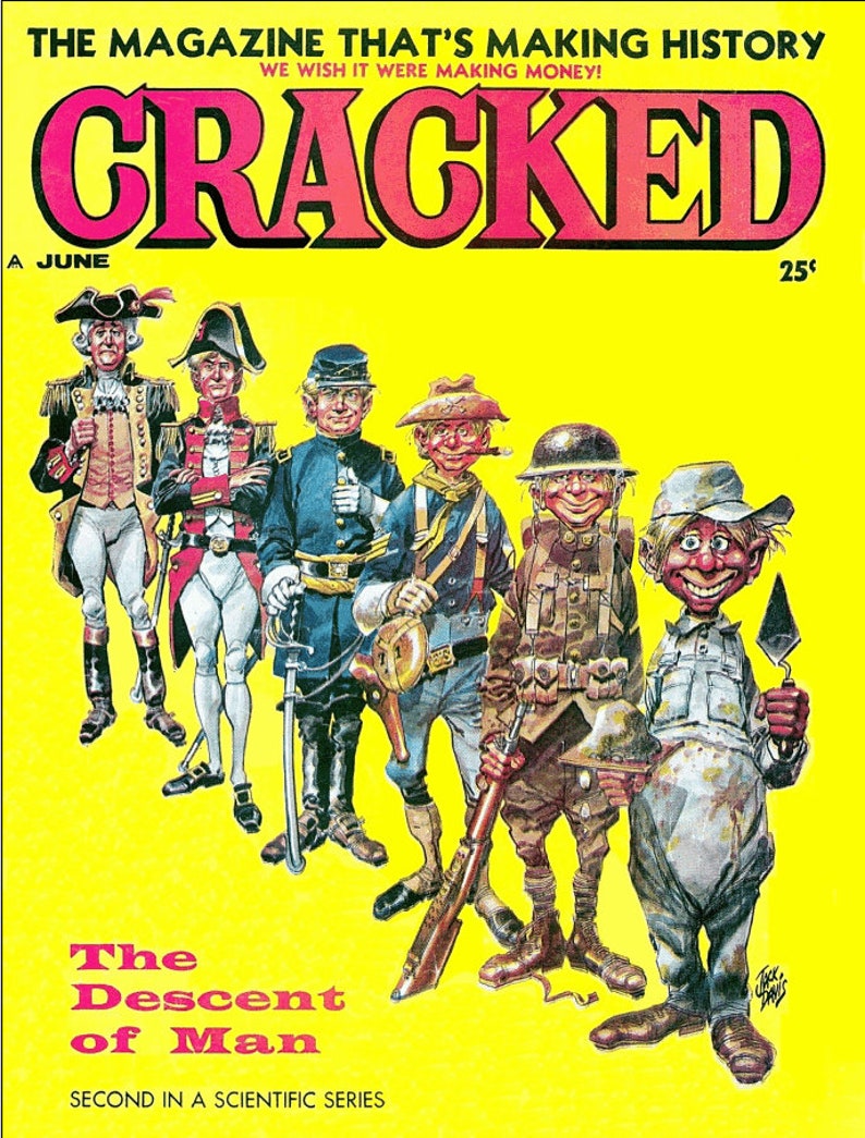 Cracked Magazine Comics. Rare Vintage. Silver Age. From 1958 - Etsy