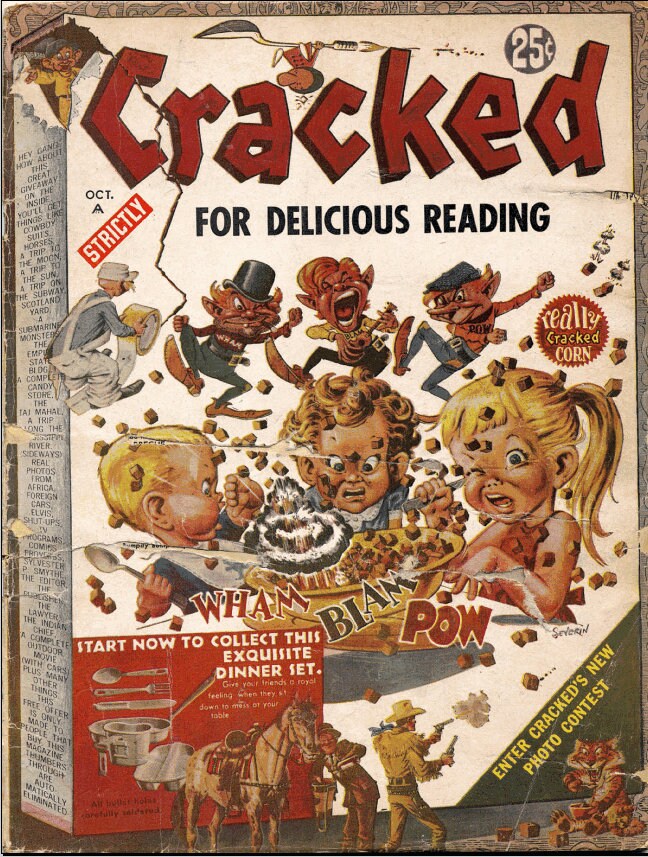 Cracked Magazine Comics. Rare Vintage. Silver Age. From 1958 - Etsy