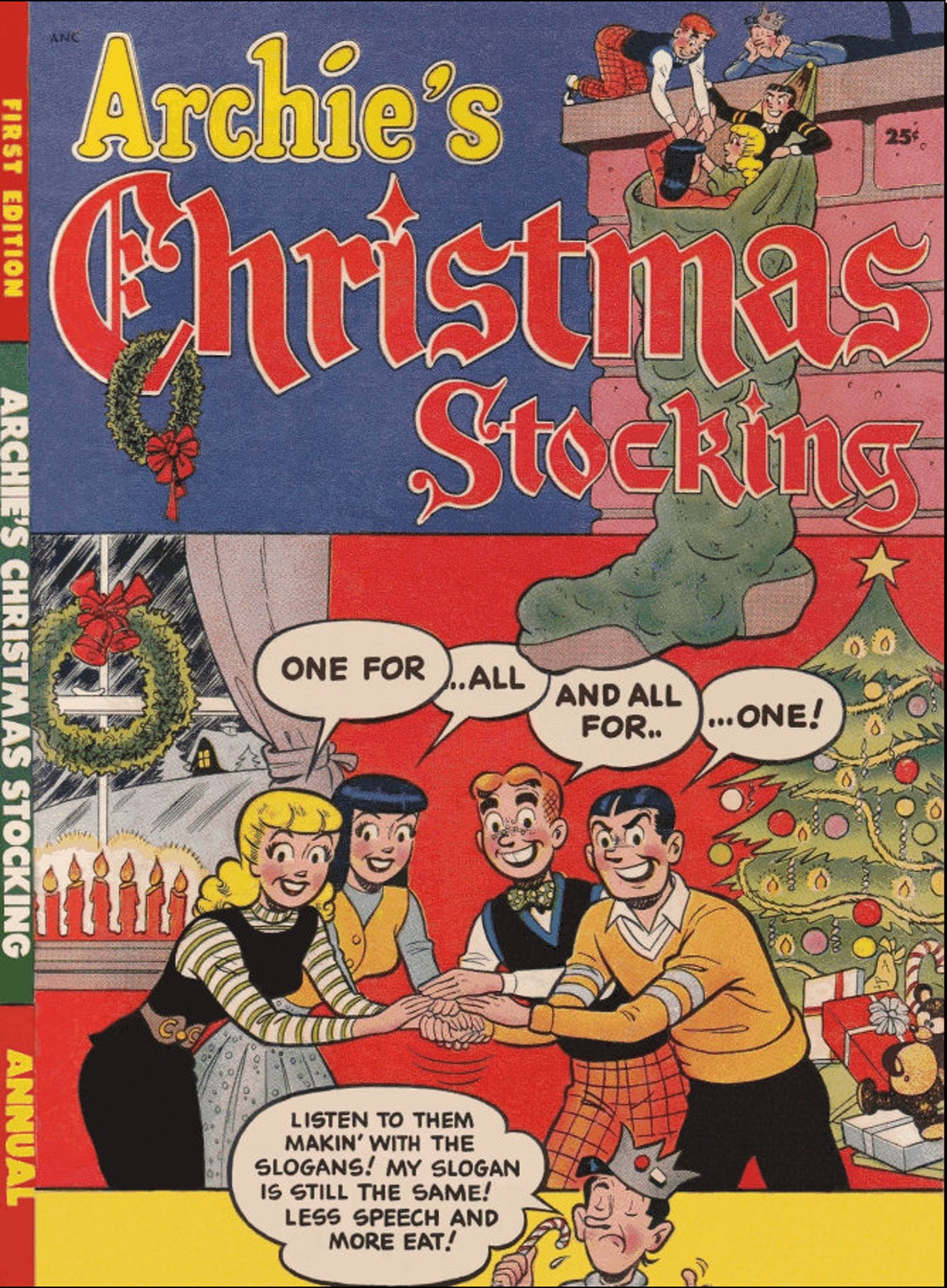 Archie Giant Series Magazine. Archie Christmas Stocking. - Etsy