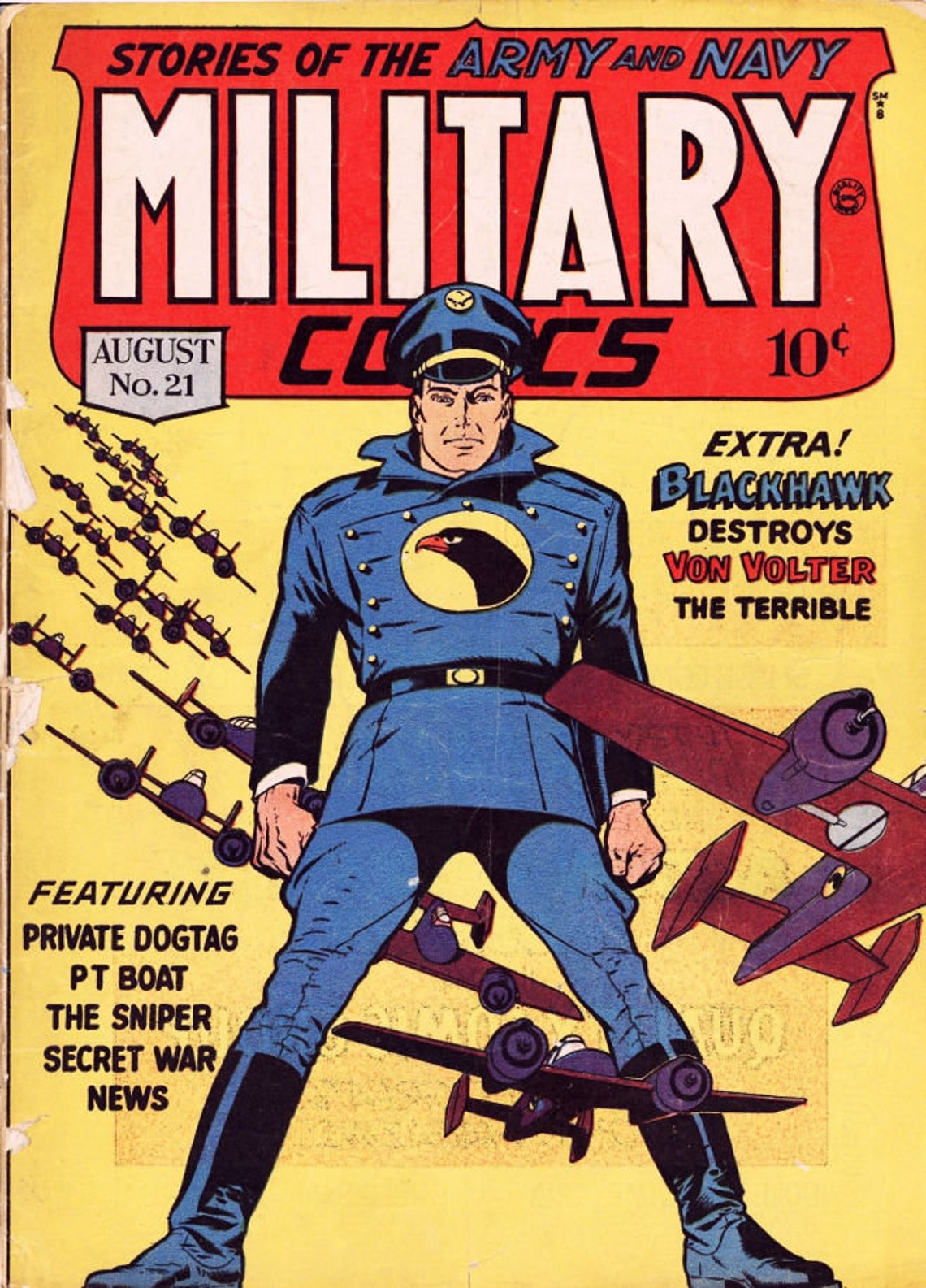 Military Comics and Modern Comics formerly Military 1 102 1941 1954 ...