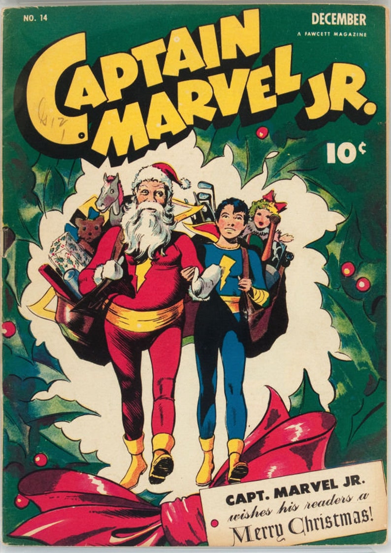 Captain Marvel Jr Comics. Golden Age. Rare Vintage Comics 1942-1953 ...