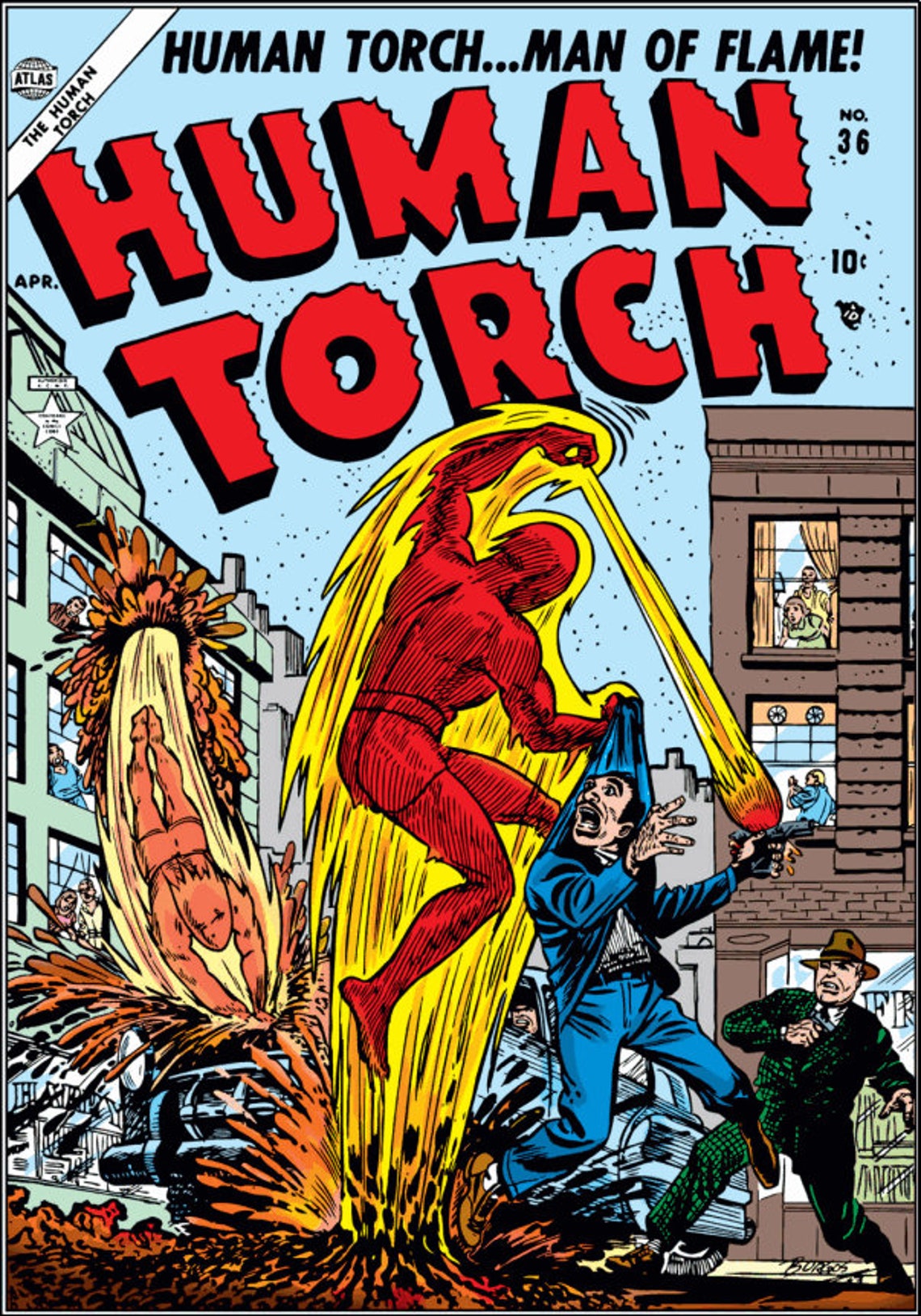 Human Torch Comics. Rare Vintage. Golden Age 1940-1954 1-38 and 1974 ...