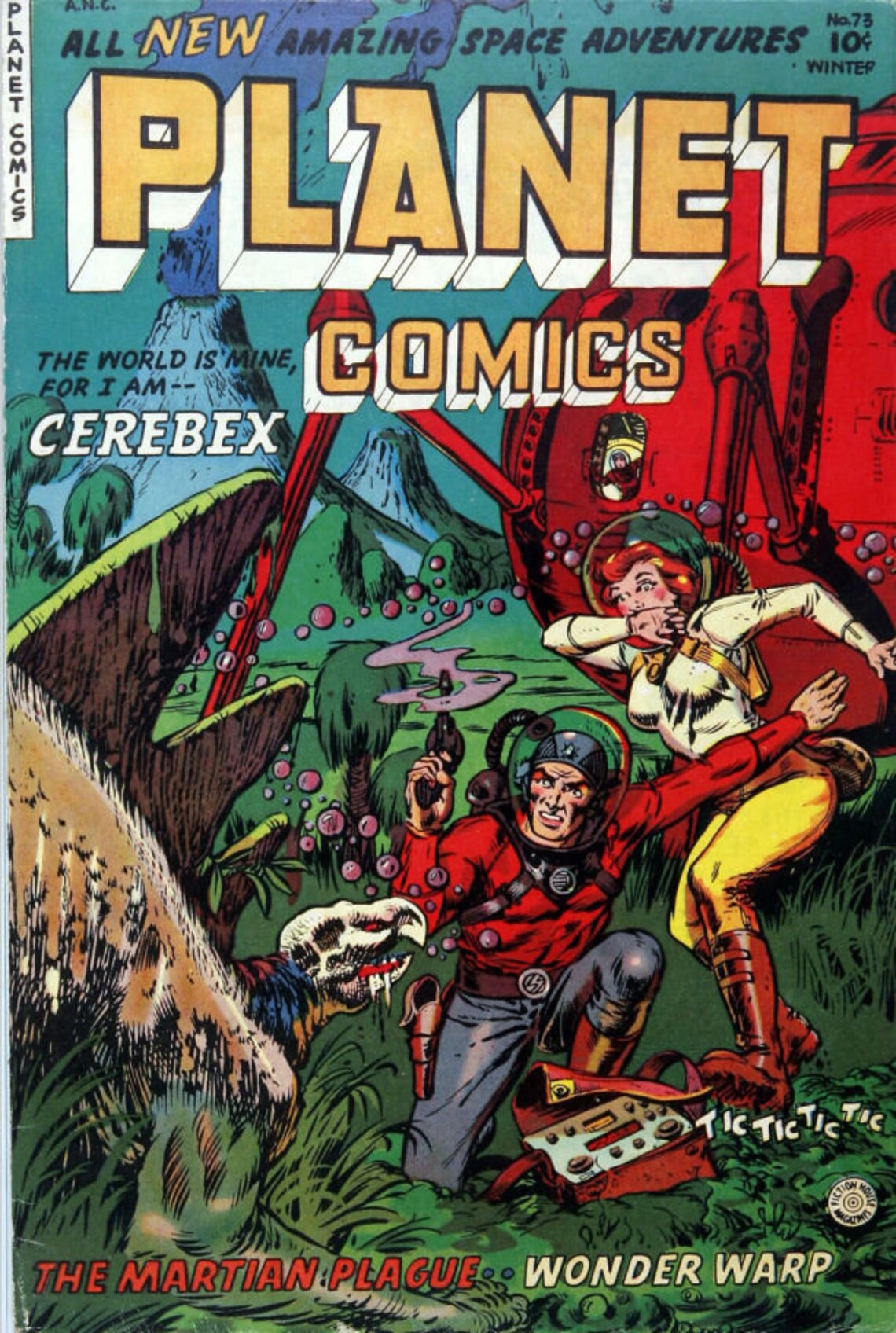 Planet Comics. Golden Age. Rare Vintage Comics 1940-1953 1-73 ...