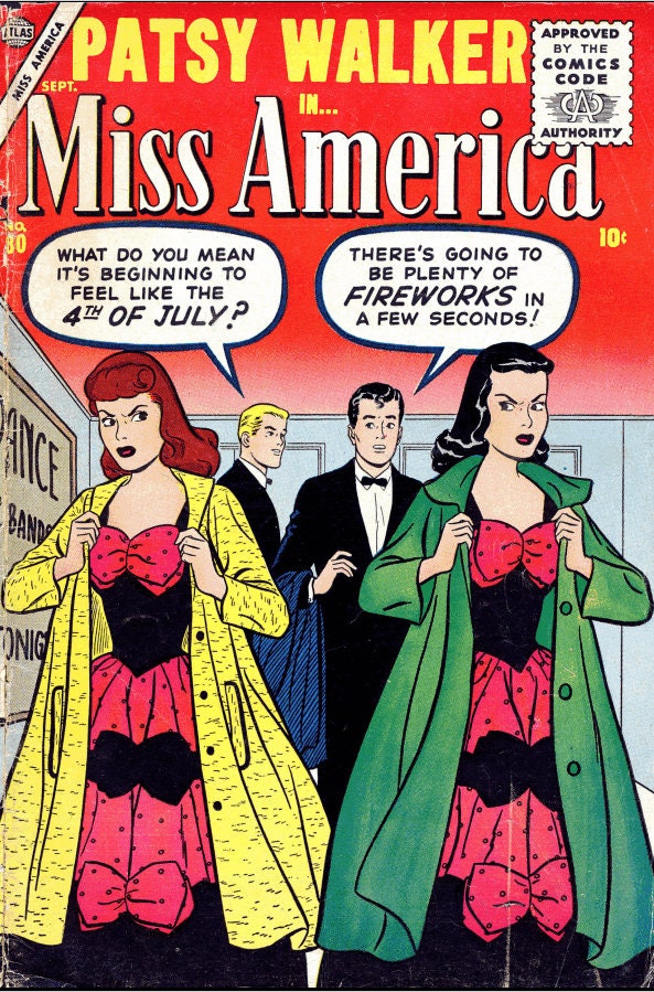 Miss America Comics Miss America Magazine Comics. Golden Age. Rare ...