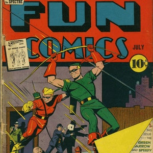 New Fun + More Fun Comics. Golden Age. Rare Vintage. Compact Disk. 1935 ...