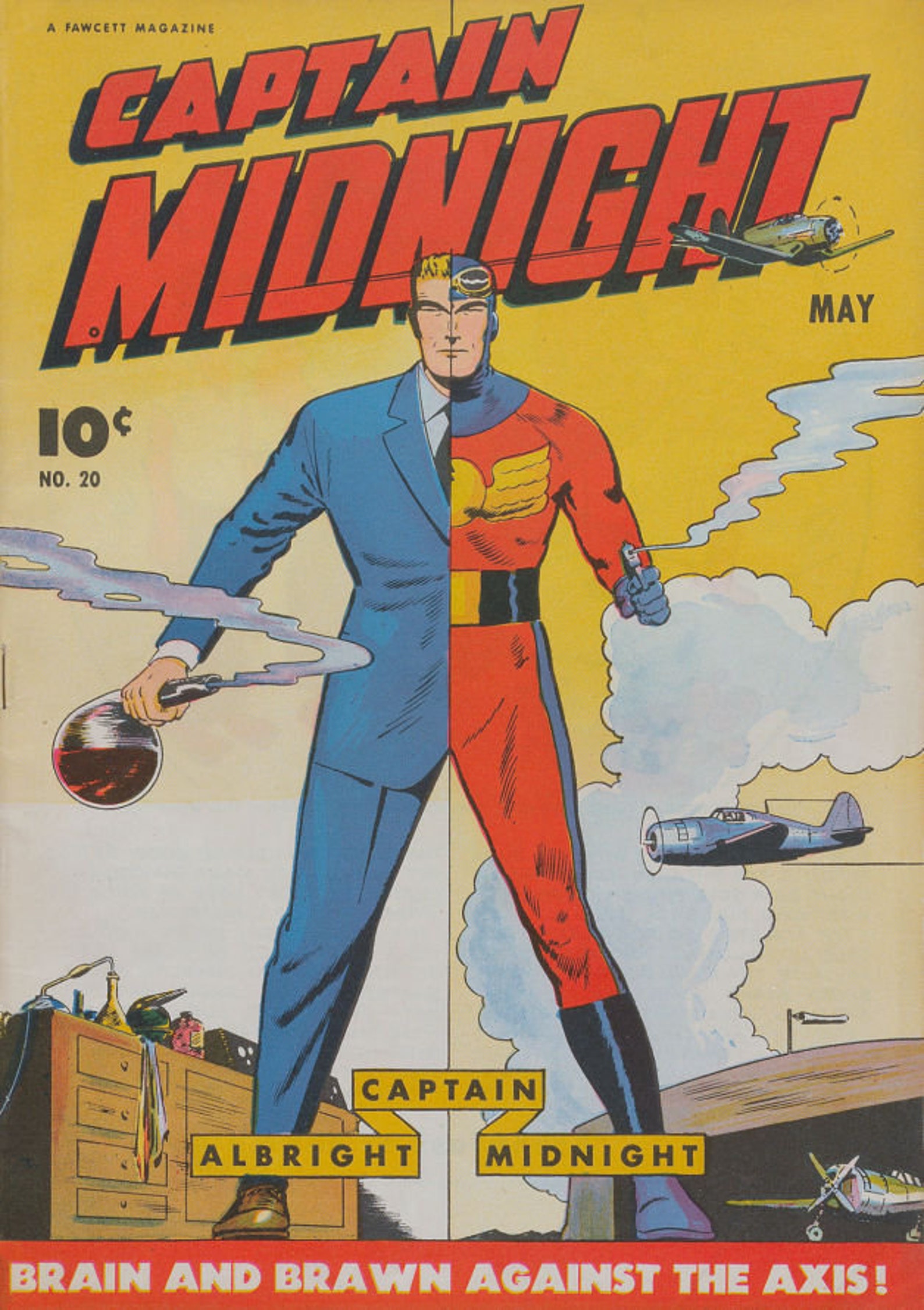Captain Midnight Comics. Golden Age. Rare Vintage Comics (1942-1948; 1 ...