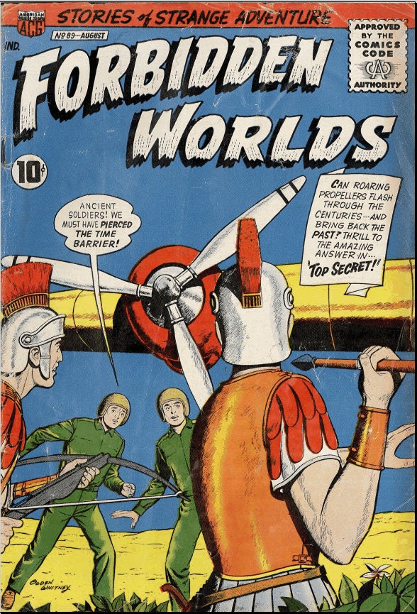 Forbidden World Comics. Rare Vintage Comics 1951-1967 1-145 - Etsy