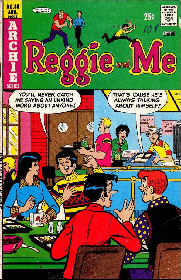 Archie's Rival Reggie reggie and Me Comics. Golden Age. Rare Vintage ...