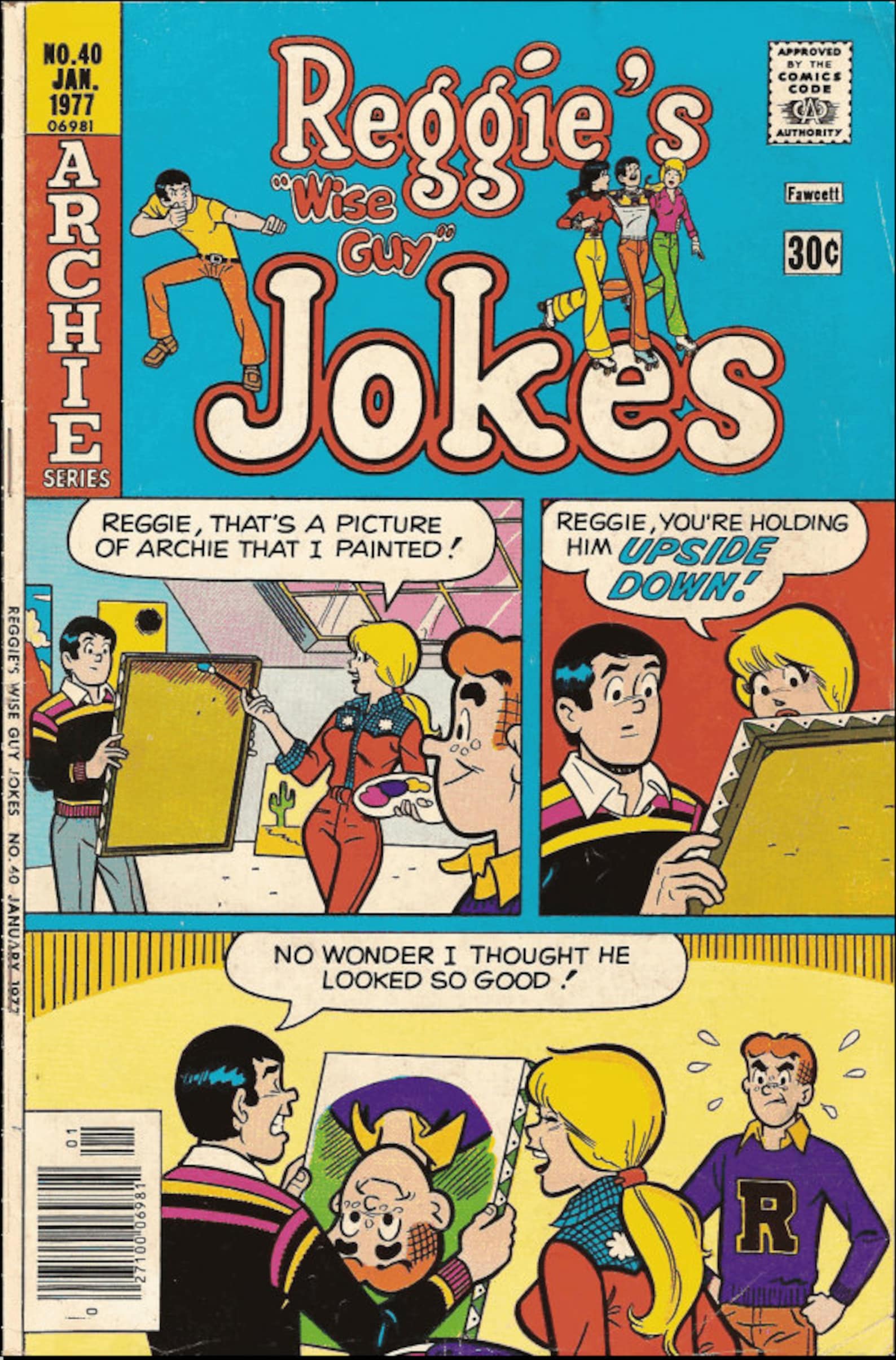 Reggie’s Wise Guy Jokes Comics. Rare Vintage. From 1968; 1-55 ...