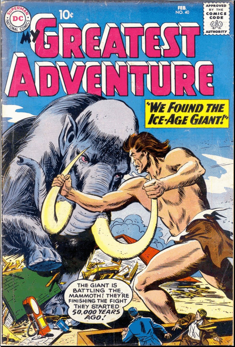 My Greatest Adventure Comics. Golden Age. Rare Vintage Comics 1955-1964 ...