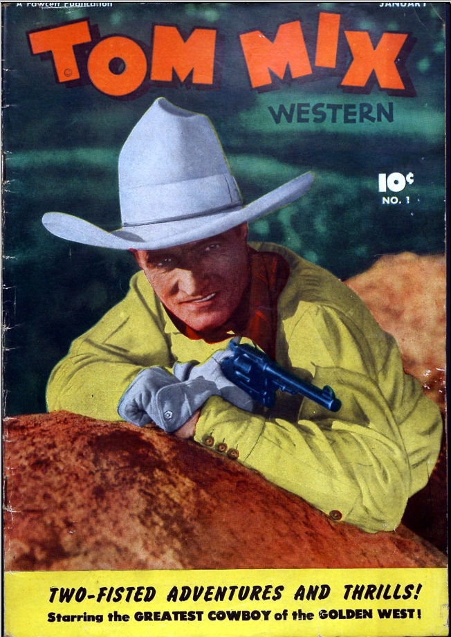 Tom Mix Western Comics. Golden Age. Rare Vintage Comics 1948-1953 59 ...