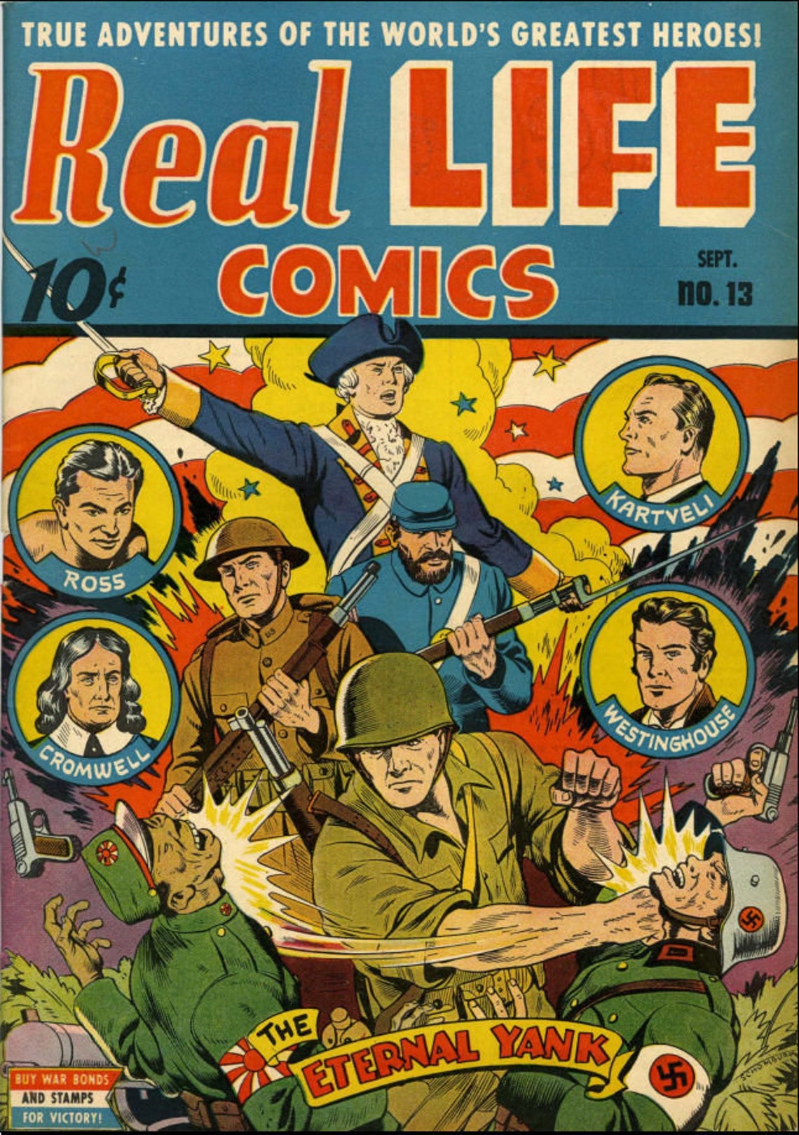 Real Life Comics. Golden Age. Rare Vintage Comics 1941-1952 56 ...