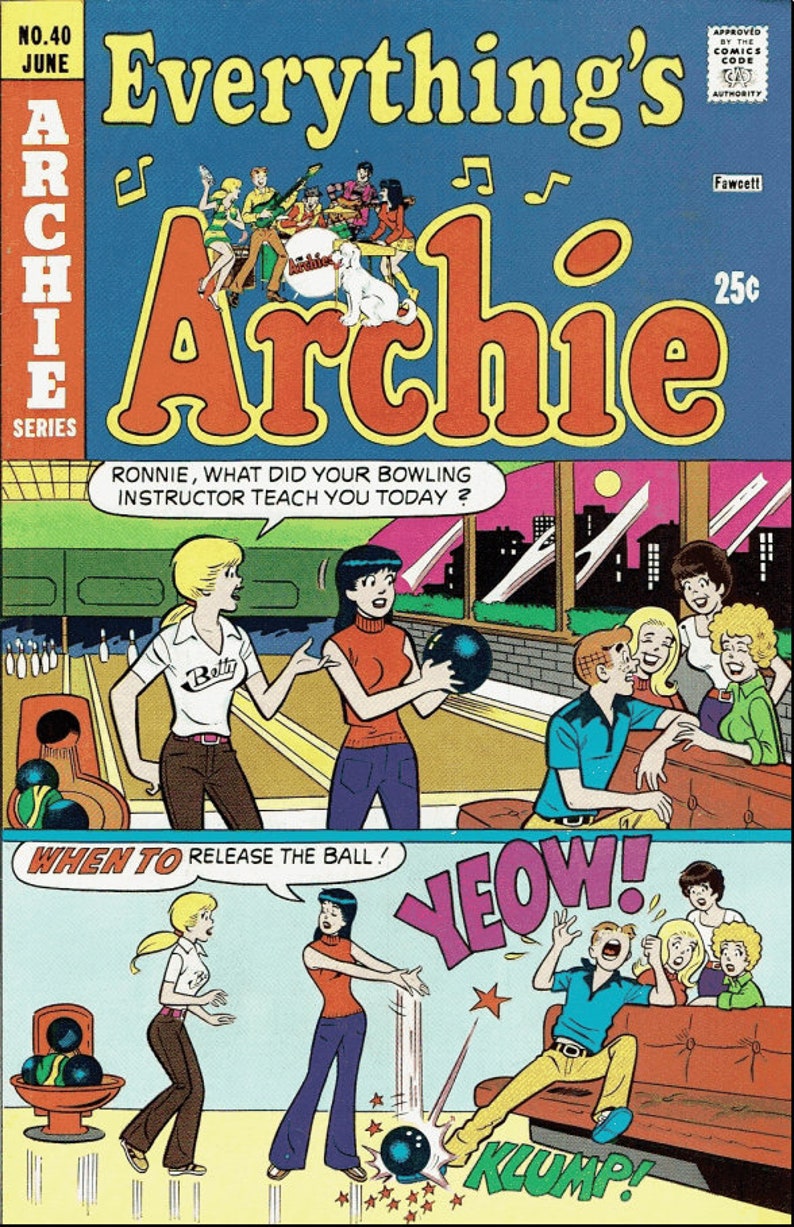 Everything's Archie Comics. Golden Age. Rare Vintage Comics . From 1969 ...