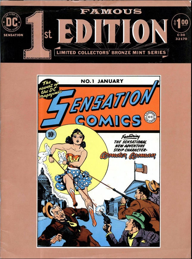 Limited Collectors Edition DC Comics. Rare Vintage. Golden - Etsy