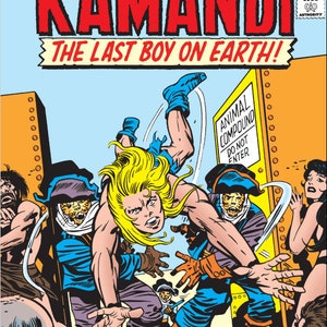 Kamandi Comics. Rare Vintage. No1-61 Publications. Compact Disk - Etsy